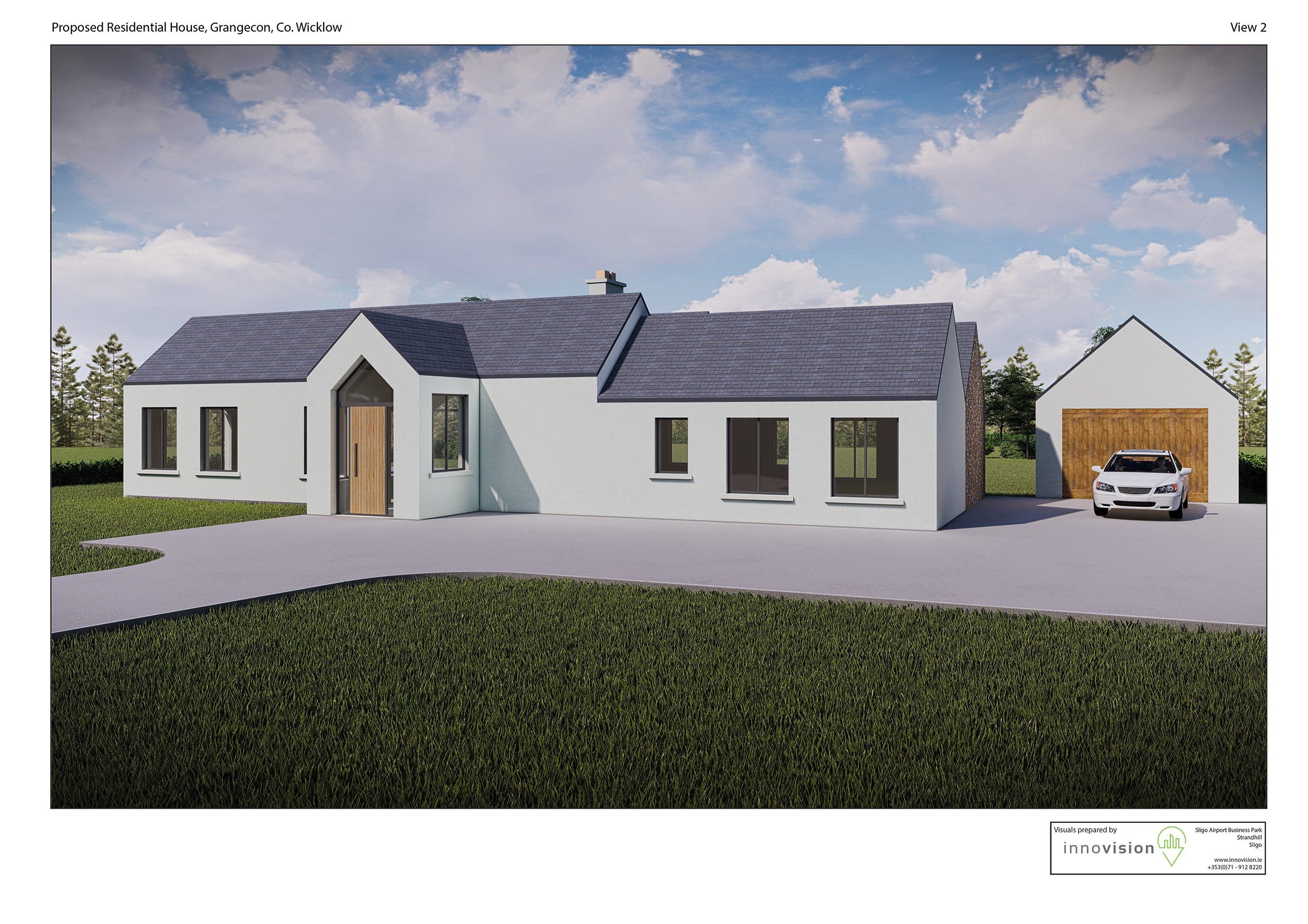 SITE FOR SALE with planning permission for a four bed residence ...